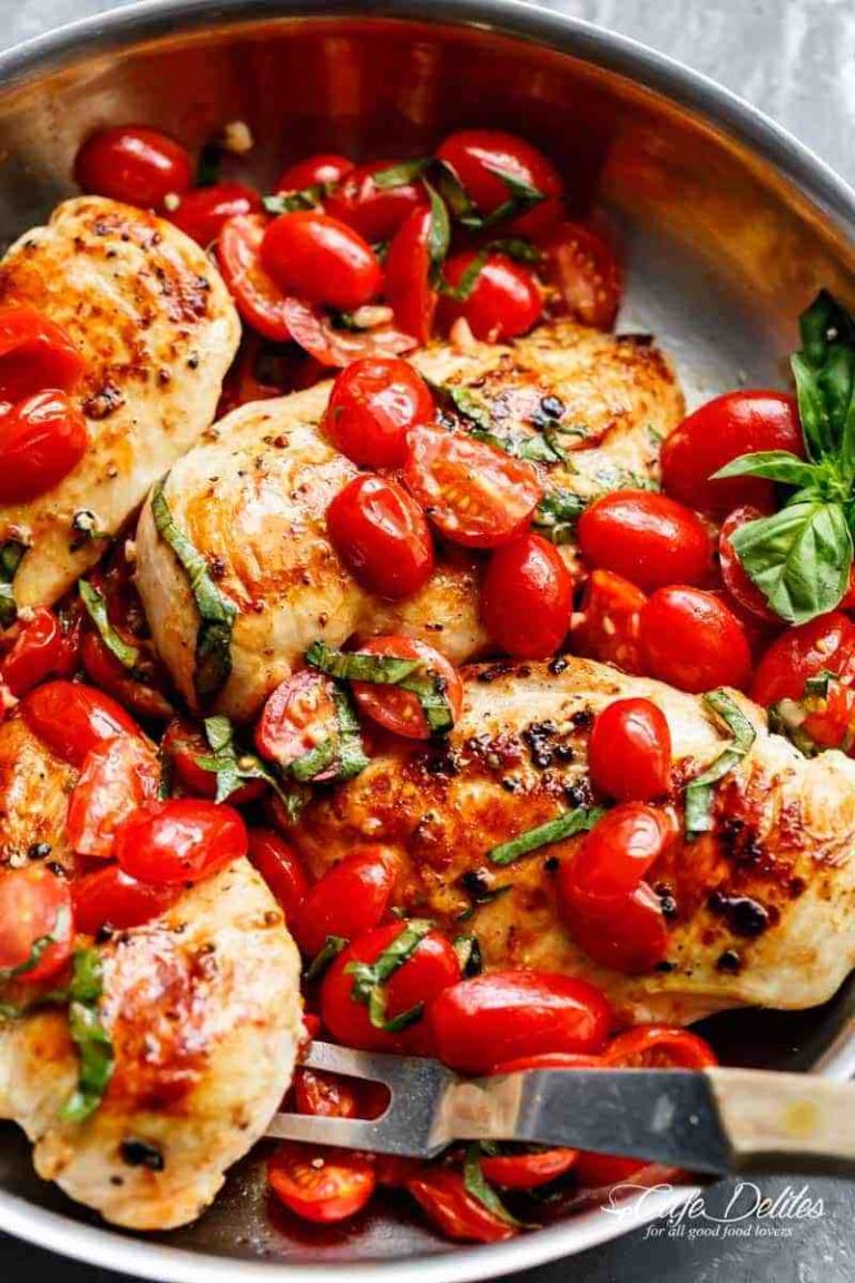 Jamie Oliver’s Chicken Thighs/Legs with Sweet Tomato and Basil – Blog Home